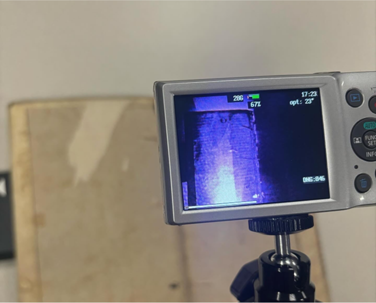 Using the Ghost Camera - Illuminating the Past